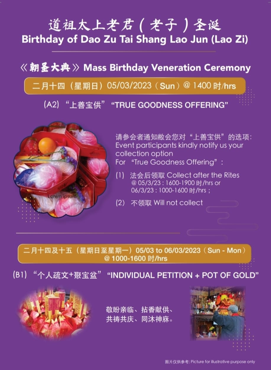 Activities - Taoist Mission (Singapore)